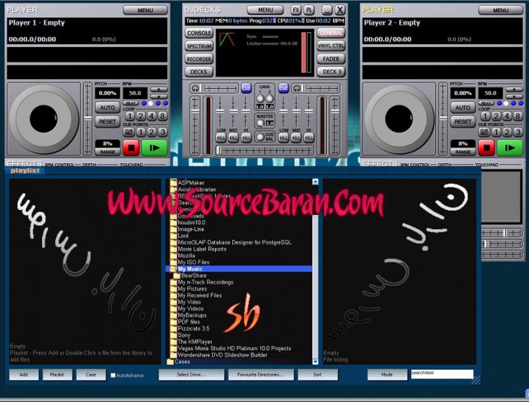 دانلود نرم افزار Adion djdecks 0.98